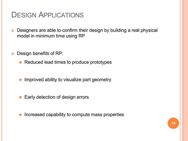 Rapid Prototyping lpu mechanical engineering.pptx | 3-D Graphics | Computer Software and ...