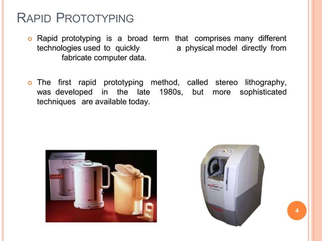 Rapid Prototyping lpu mechanical engineering.pptx | 3-D Graphics | Computer Software and ...