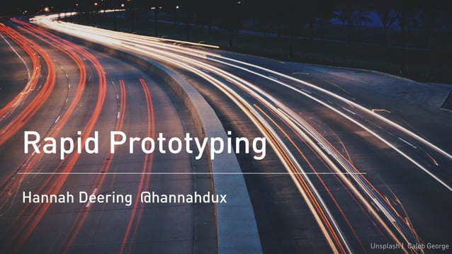 Rapid Prototyping - Experiencing UX Meetup - Des Moines - August 24 ...