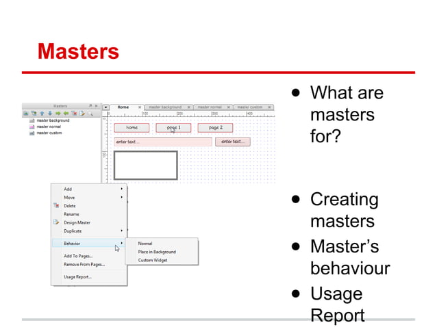 Rapid prototyping and axure rp part 1 | PPT | Web Design and HTML | Internet