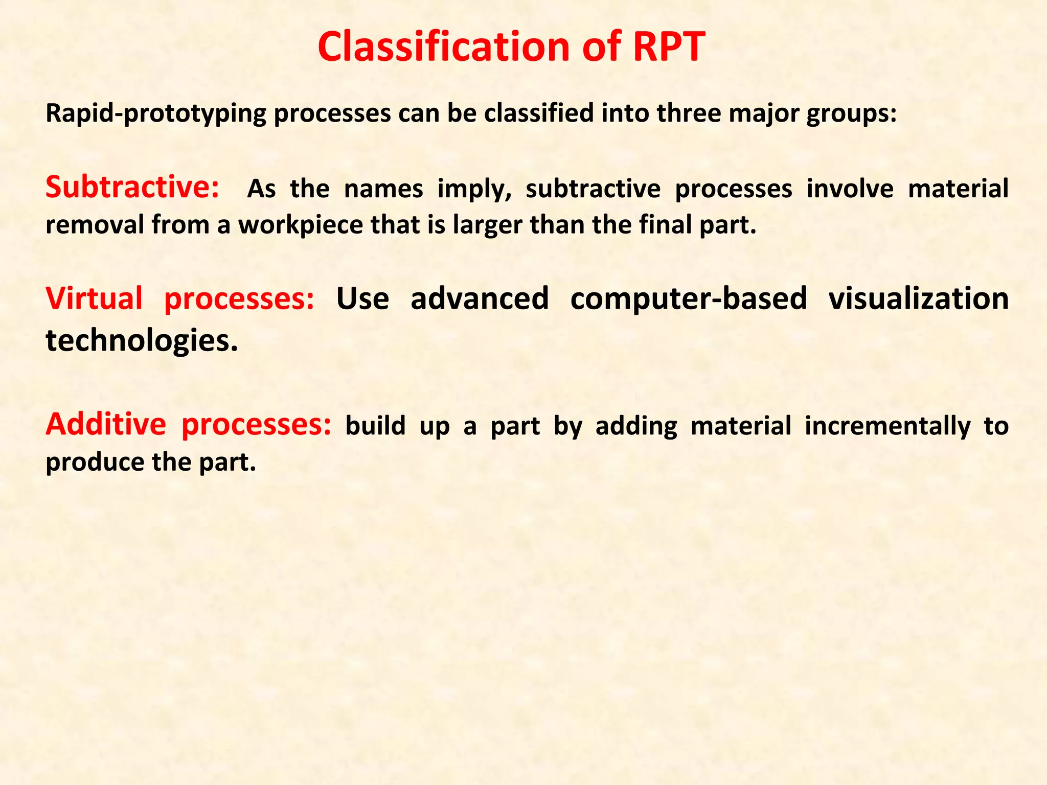 Rapid prototyping and tooling | PPT