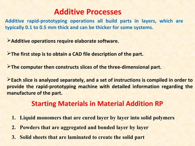 Rapid prototyping and tooling | PPT