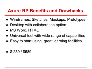 Rapid Prototyping & Axure RP | PDF