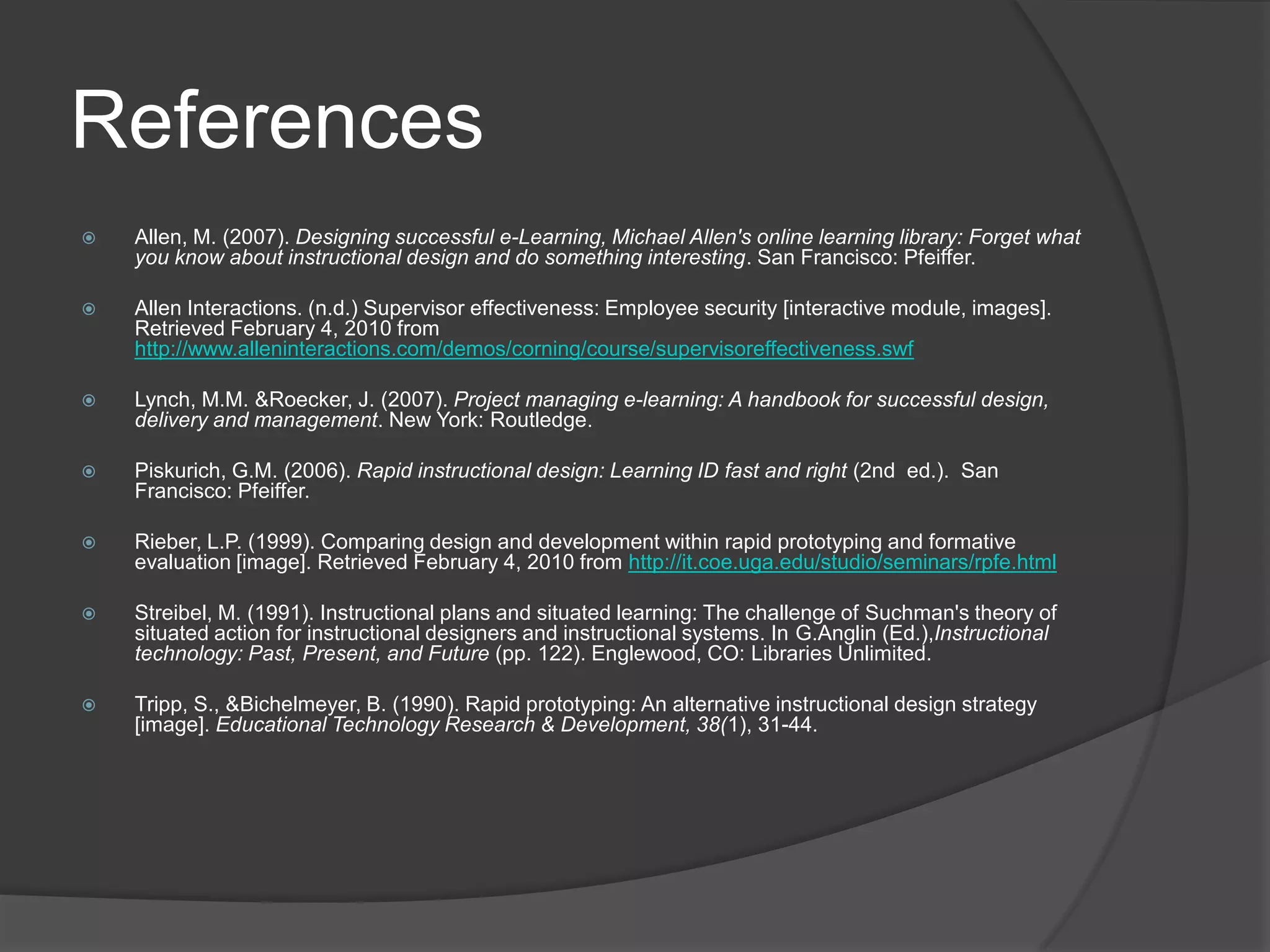 Rapid Prototyping for eLearning | PPTX