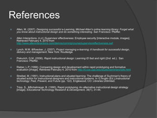 Rapid Prototyping for eLearning | PPTX