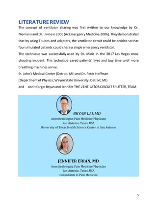 ventilation of many patients | DOCX