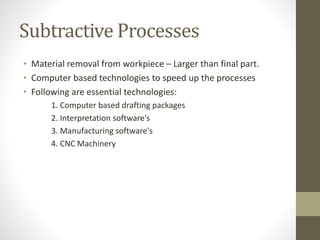 Rapid prototyping operation | PPSX | Chemistry | Science
