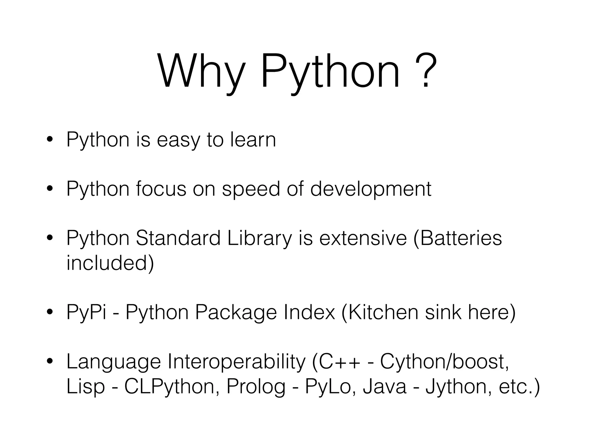 Rapid Prototyping with Python | PPT
