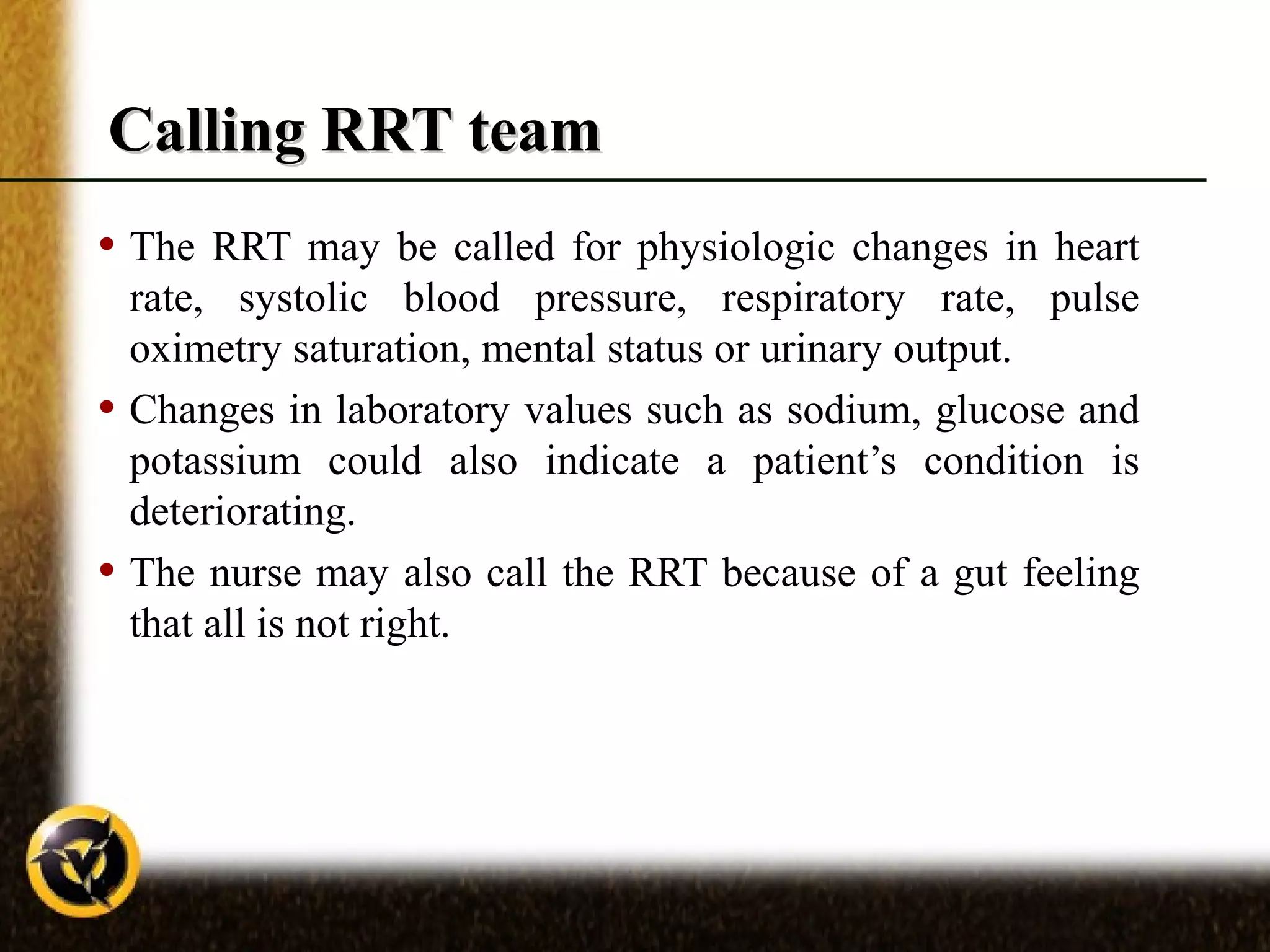 Rapid response team | PPT