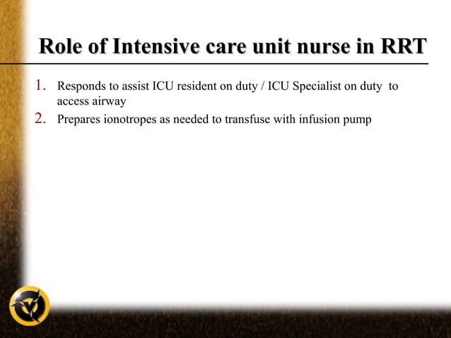 Rapid response team | PPT | First Aid | Injuries