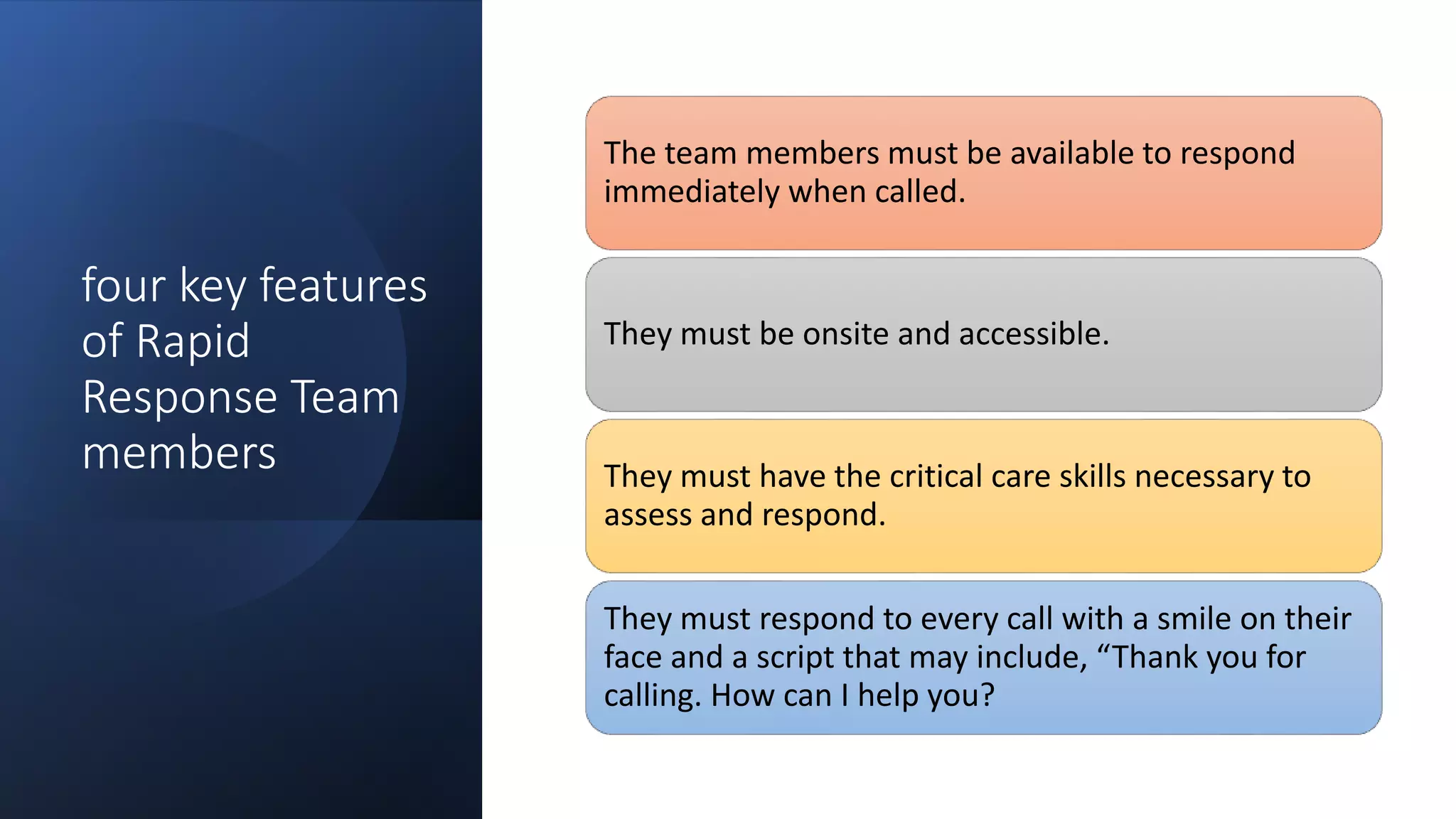 Rapid response team | PPTX