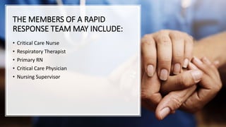 Rapid response team | PPTX