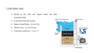 Rapid sand filter | PPTX