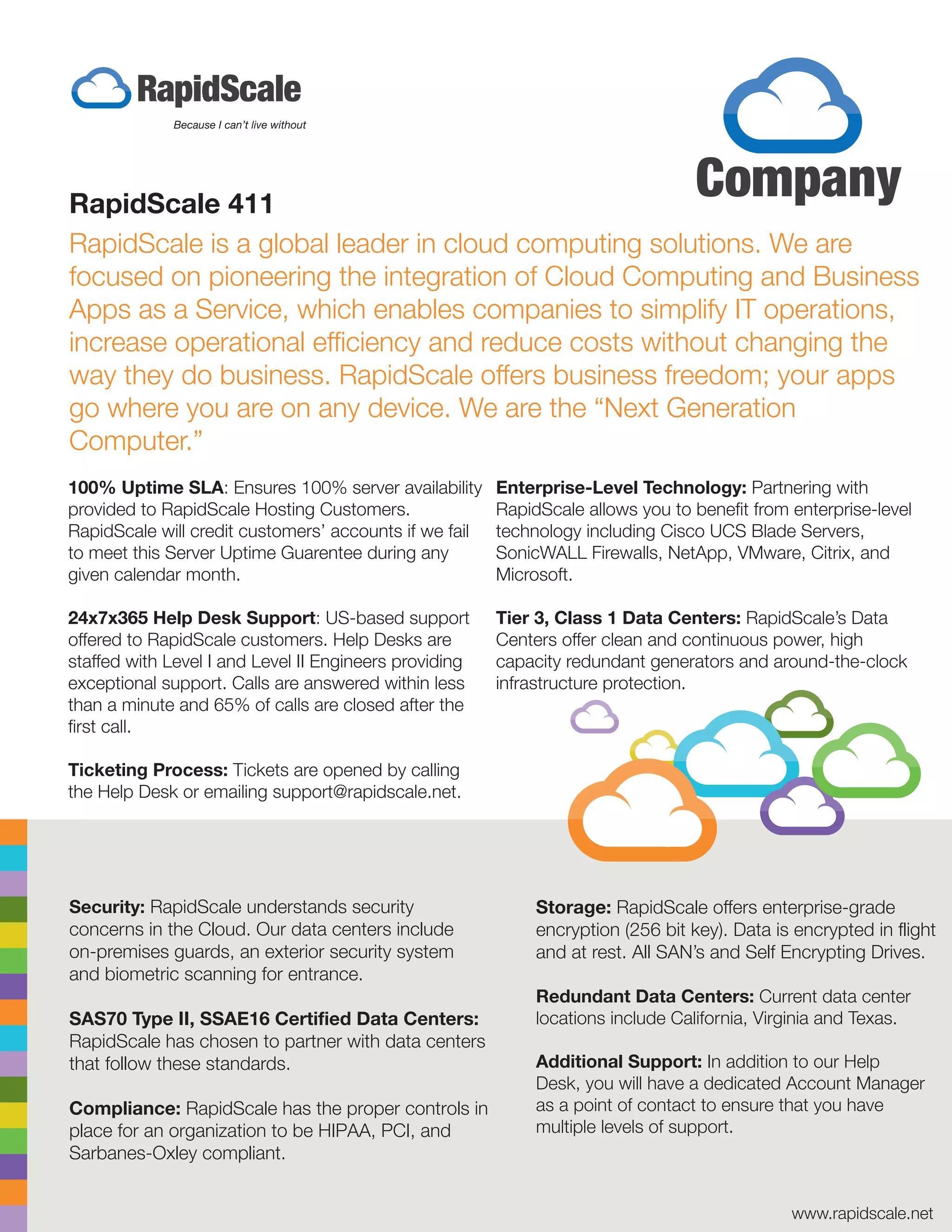 RapidScale 411 | PDF