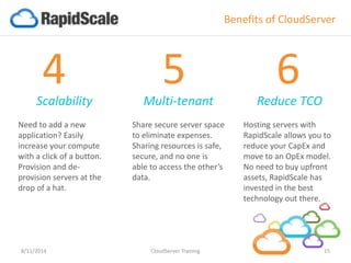 RapidScale CloudServer | PPTX