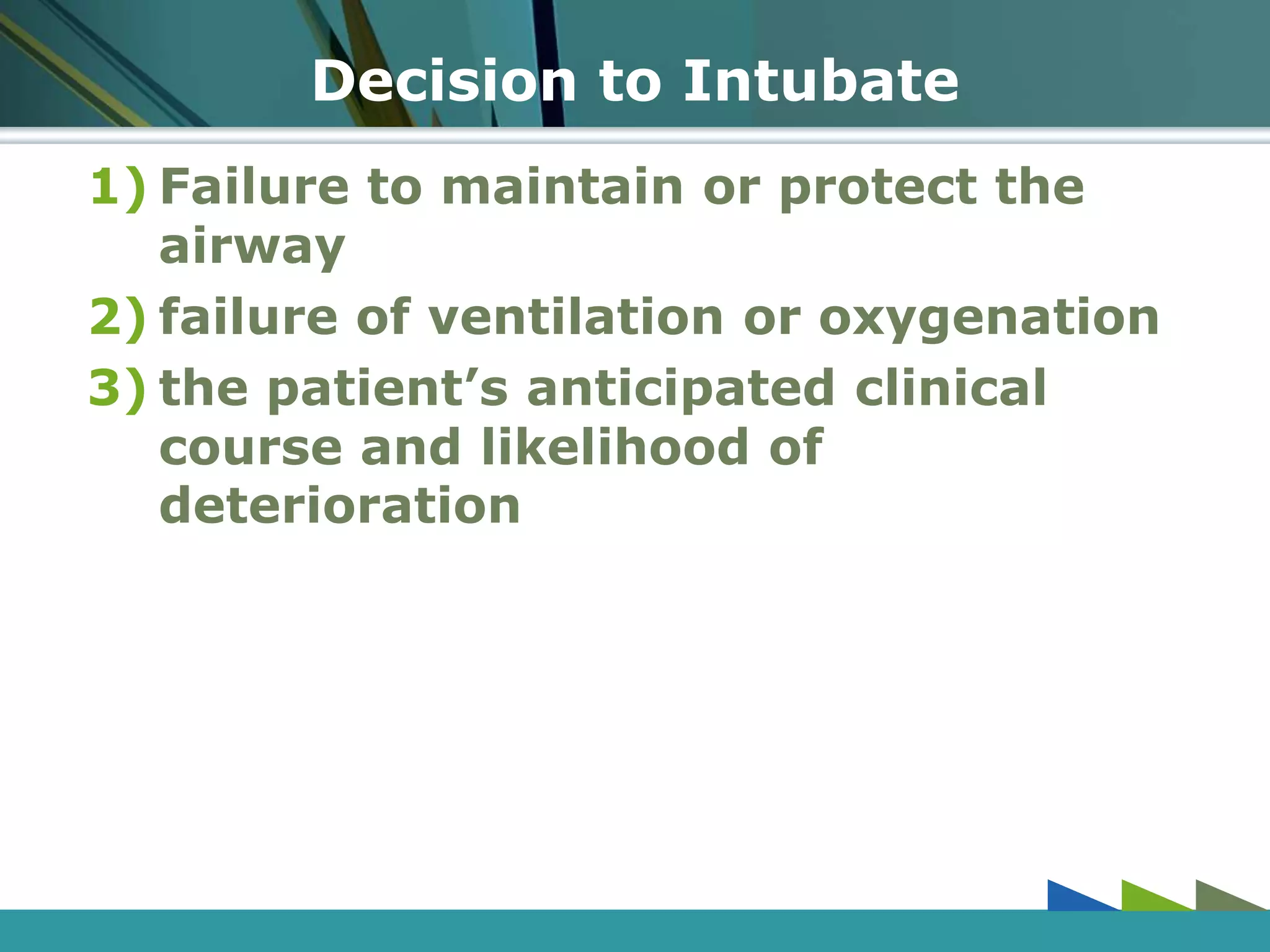 Rapid sequence intubation | PPTX