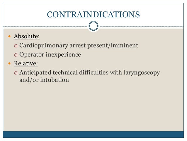 Rapid sequence intubation