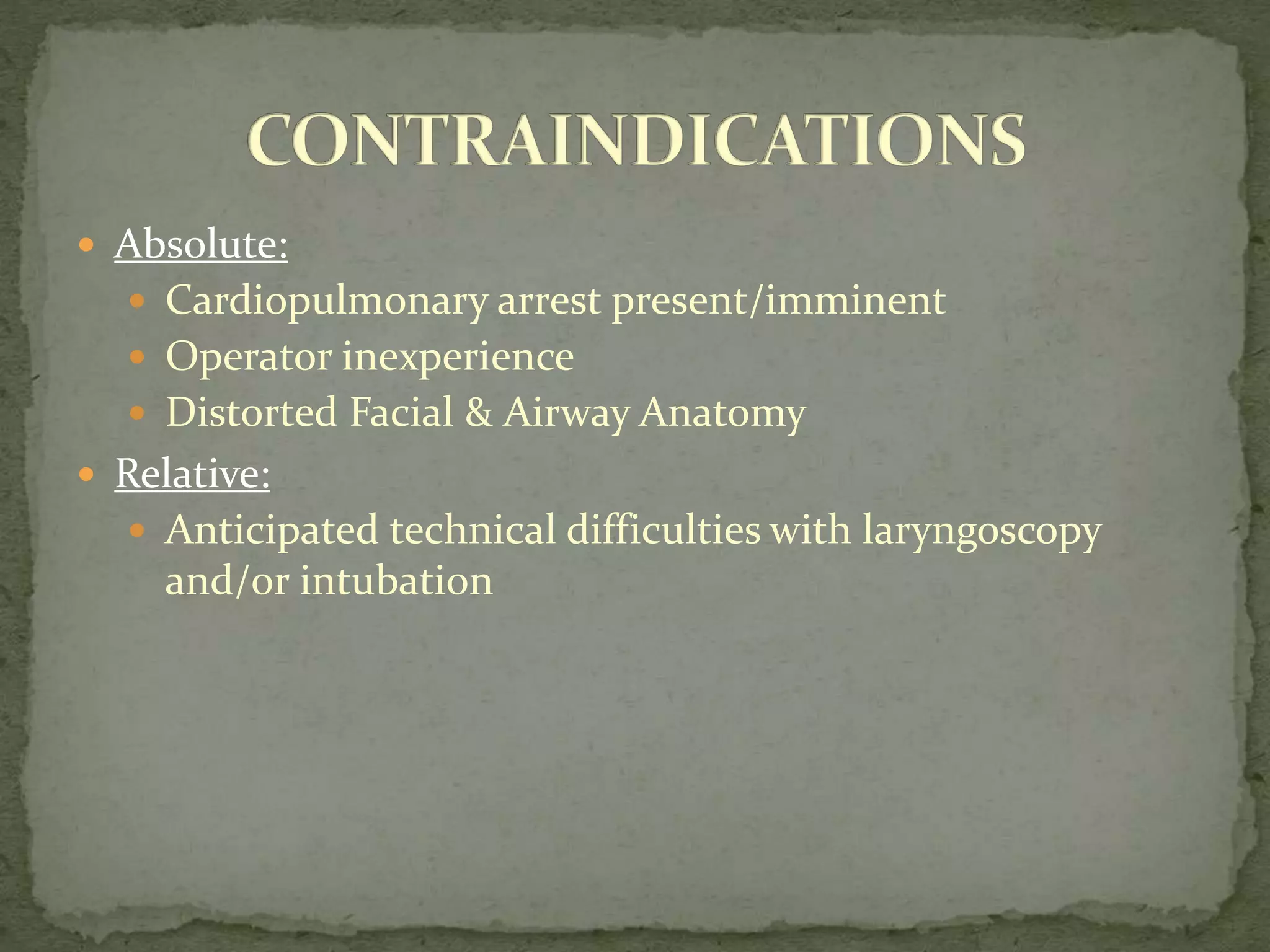 Rapid sequence intubation | PPTX