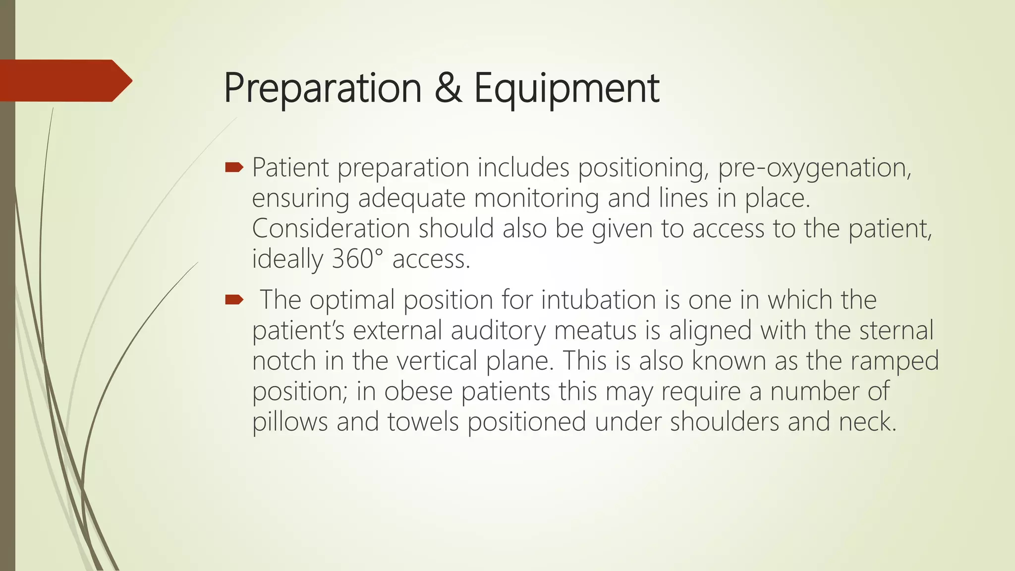 Rapid sequence intubation | PPTX