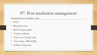 Rapid sequence intubate | PPTX