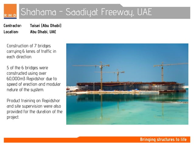 Rapidshor - notable projects | PPT