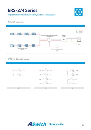 Aswich Electrical: ERS Rapid Shut-down Switch(fire safety switch) | PDF