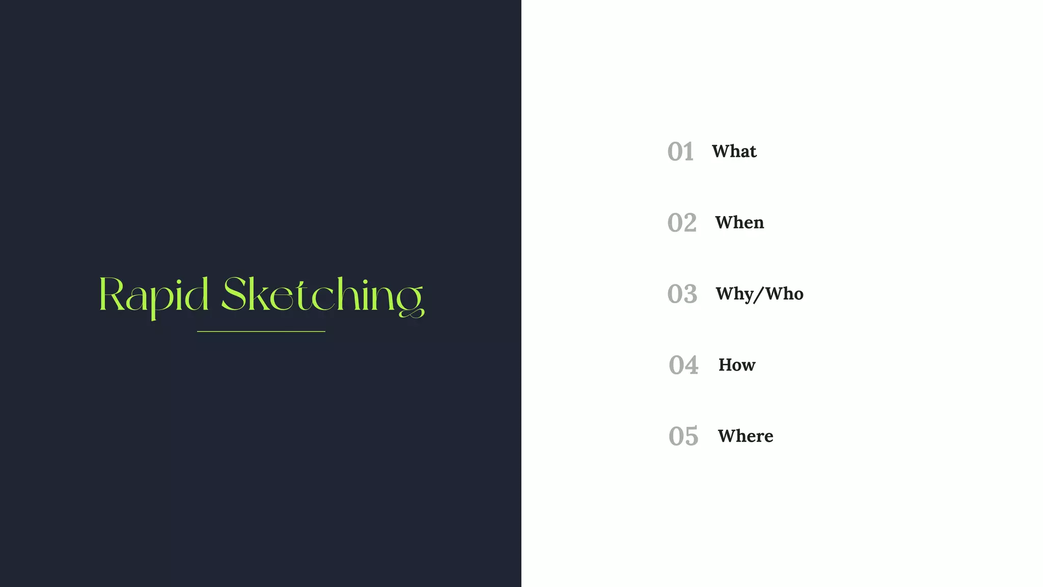 Rapid Sketch | PDF