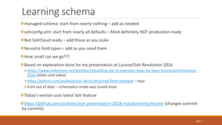 Rapid Solr Schema Development (Phone directory) | PPT