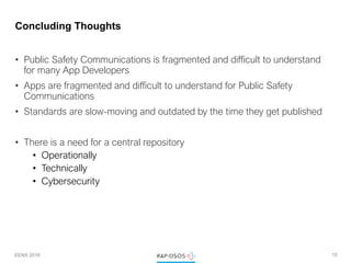 EENA 2018 - Multimedia usage in a PSAP | PDF | Computer Software and Applications | Computing
