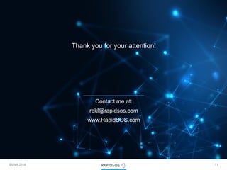 EENA 2018 - Multimedia usage in a PSAP | PPT