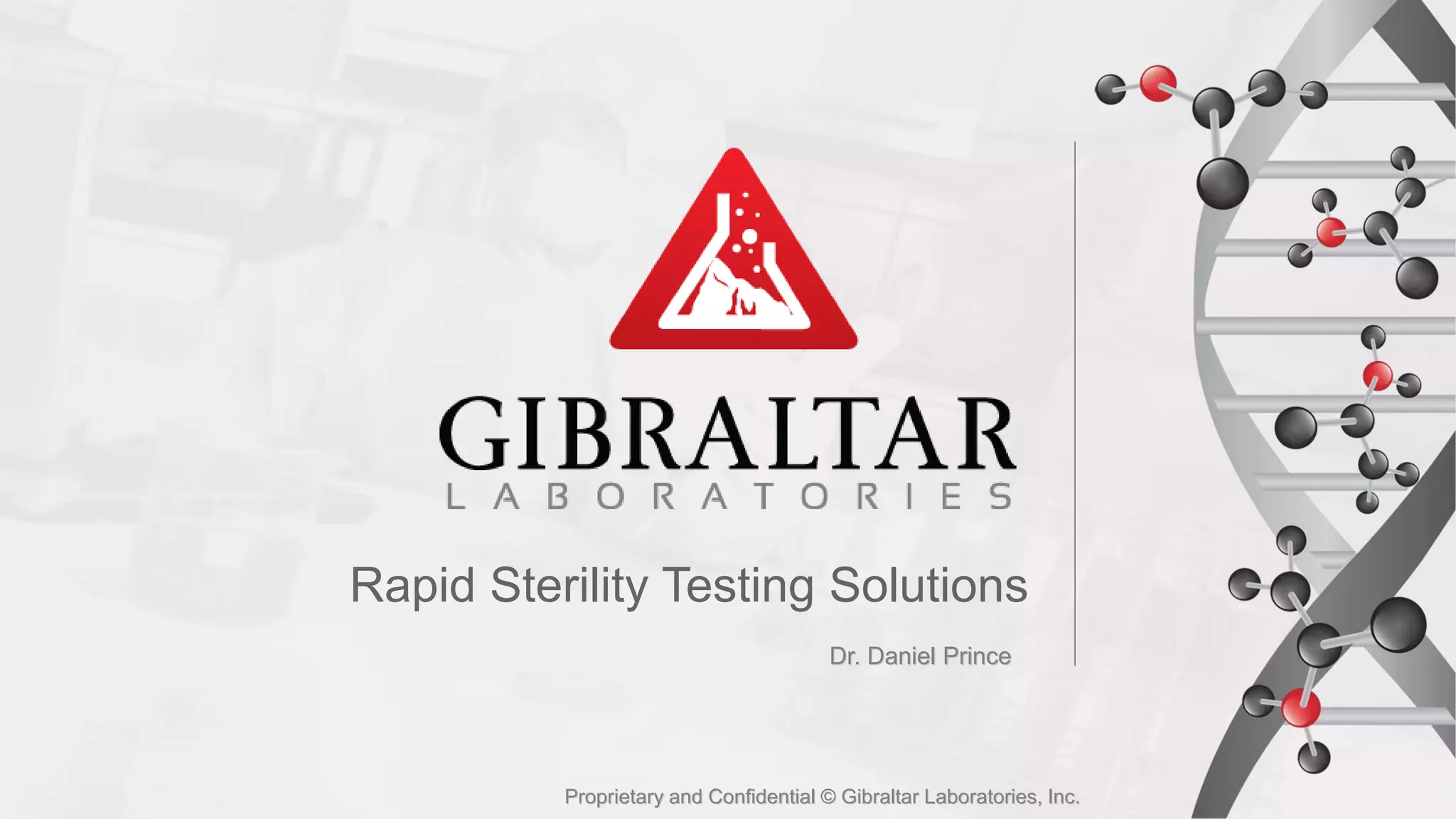 Rapid sterility testing | PDF