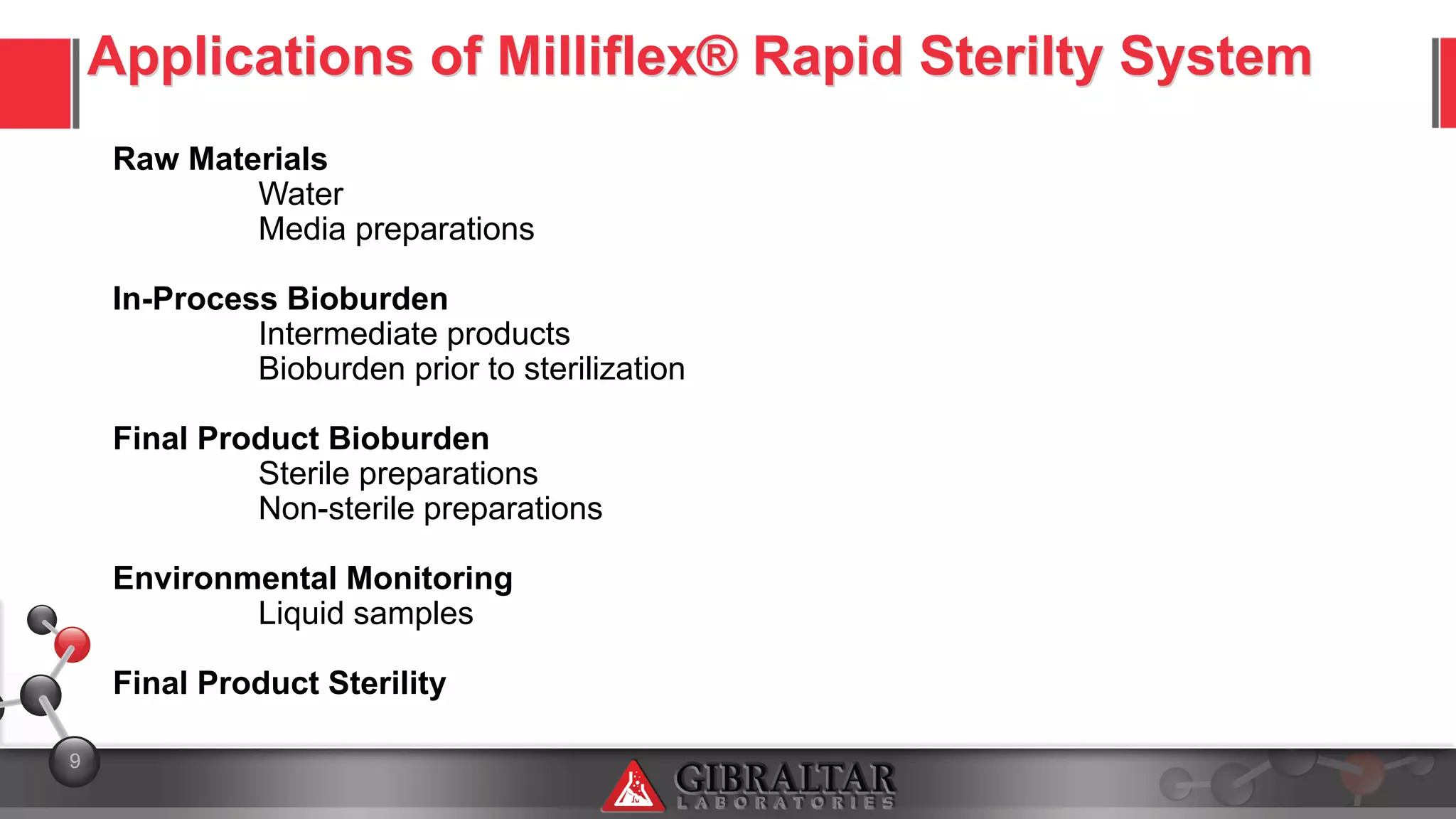 Rapid sterility testing | PDF