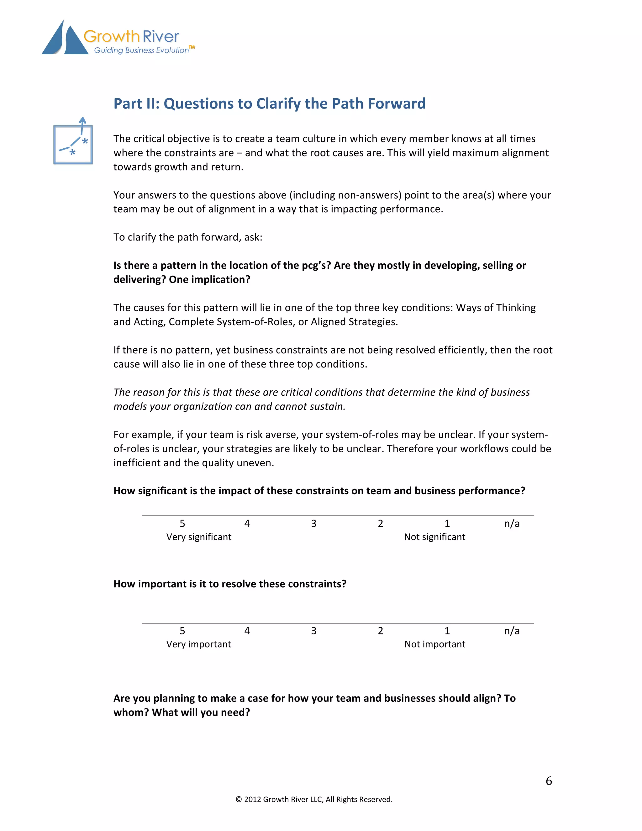 Rapid Team Performance Assessment | PDF