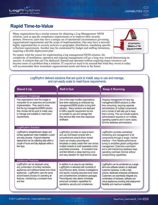 LogRhythm Time-to-Value Use Case | PDF