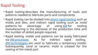 Rapid Tooling for Additive Manufacturing | PPTX