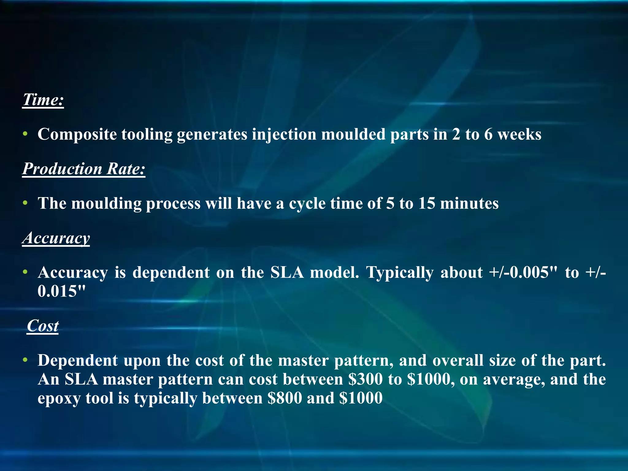 Rapid tooling (rt) | PPTX