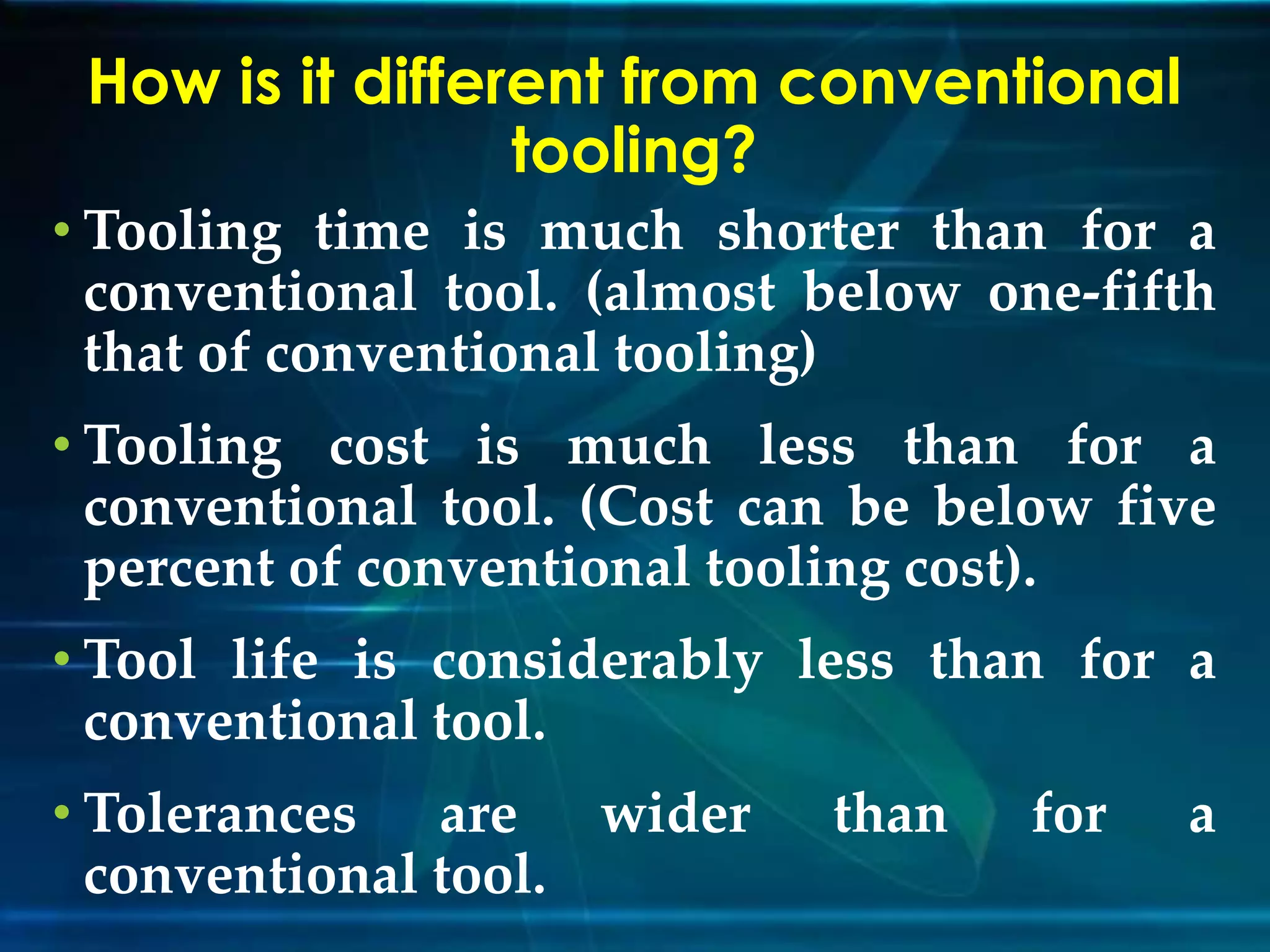 Rapid tooling (rt) | PPTX