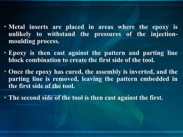 Rapid tooling (rt) | PPTX