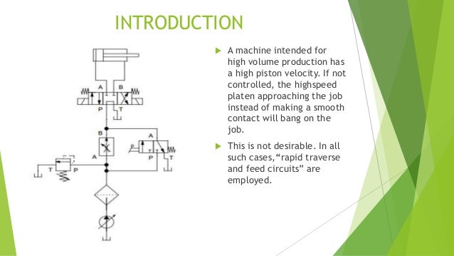 Rapid transverse and feed circuit