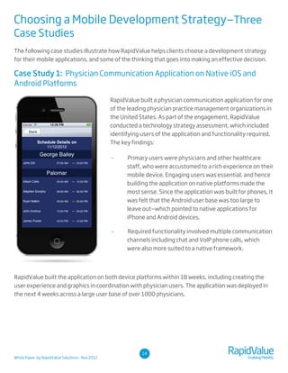 Rapidvalue whitepaper-howtochoosetherightarchitectureforyourmobileapplication-121205104942 ...