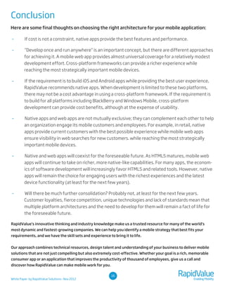 Rapidvalue whitepaper-howtochoosetherightarchitectureforyourmobileapplication-121205104942 ...