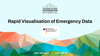 Rapid Visualization of Emergency Data | PDF