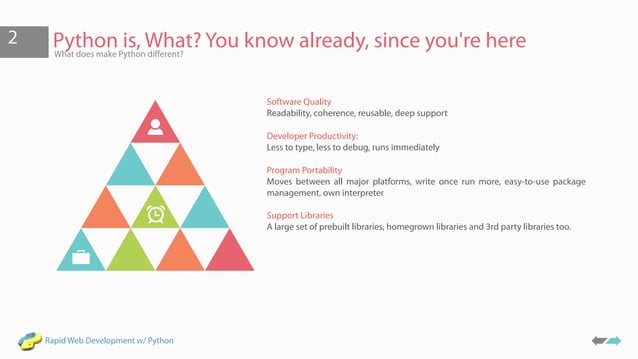 Rapid Web Development with Python for Absolute Beginners | PPT