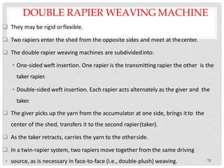 Rapier Loom | PPTX