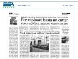 RISCHIO RAPINA | PPT