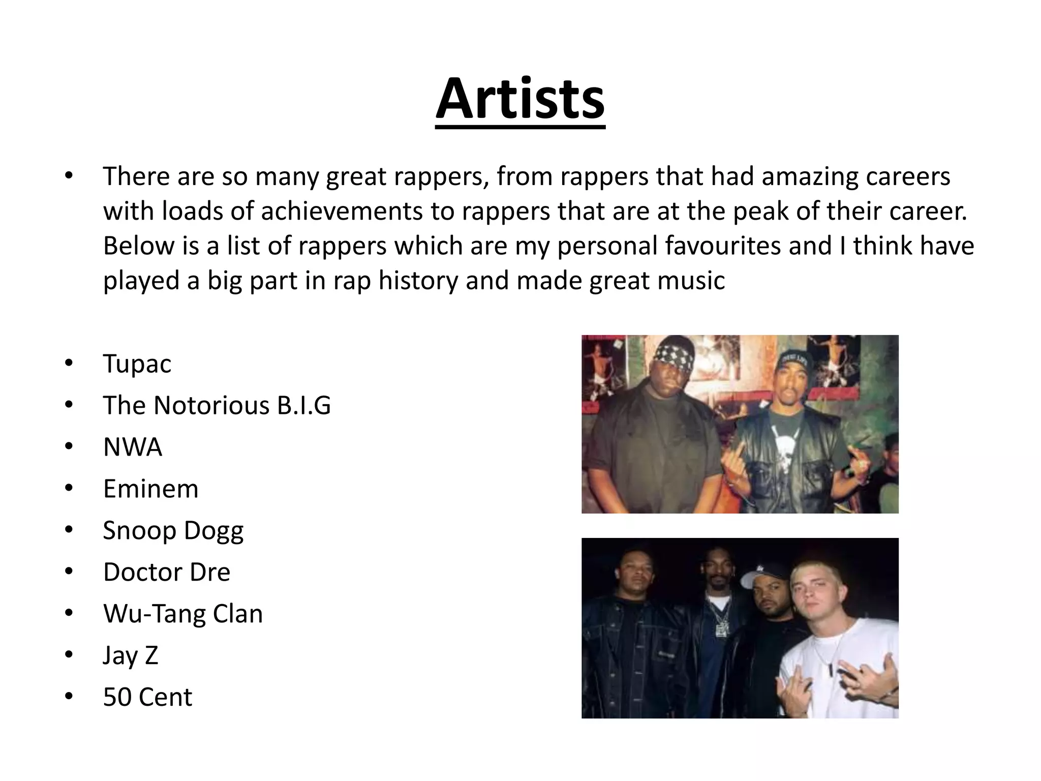 Rap Reserach | PPT