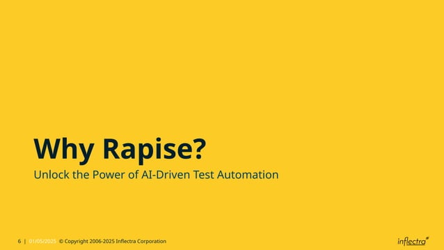Rapise Overview Presentation (2025 Update) | PPT