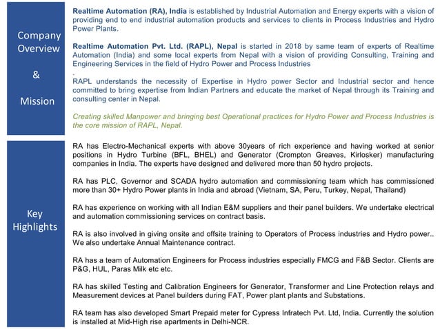 Realtime Automation Company Profile | PDF