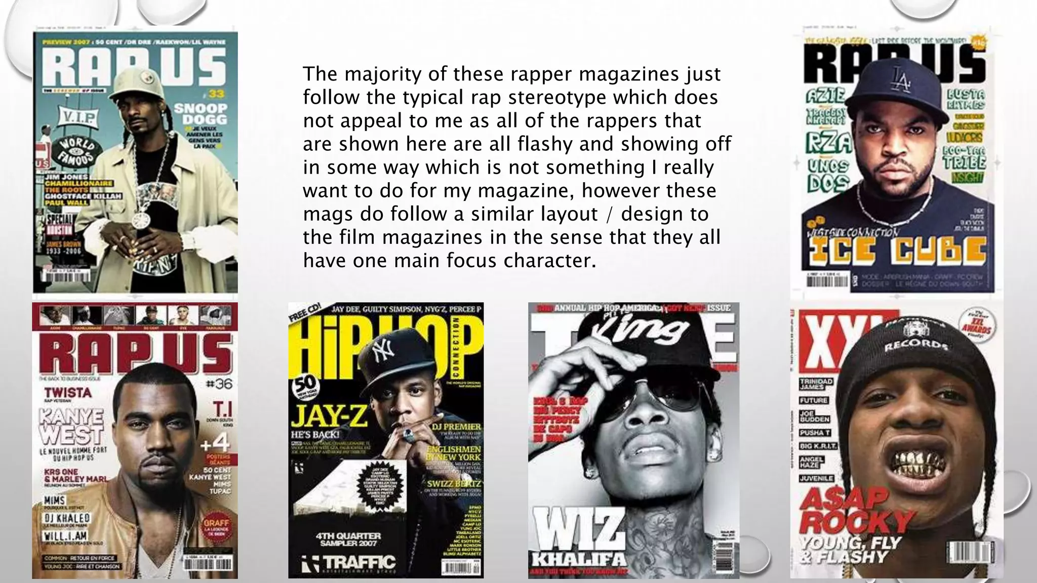 Rap media presentation | PPTX