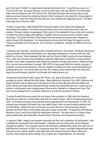 Rap music and the rise of hip hop | PDF